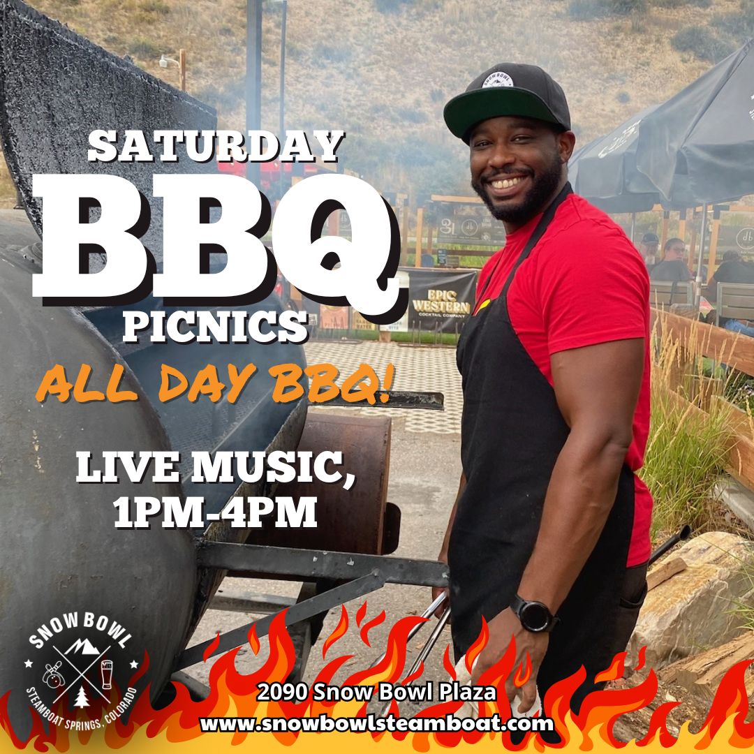 Saturday BBQ Picnics and Live Music | Snow Bowl Steamboat Springs, CO